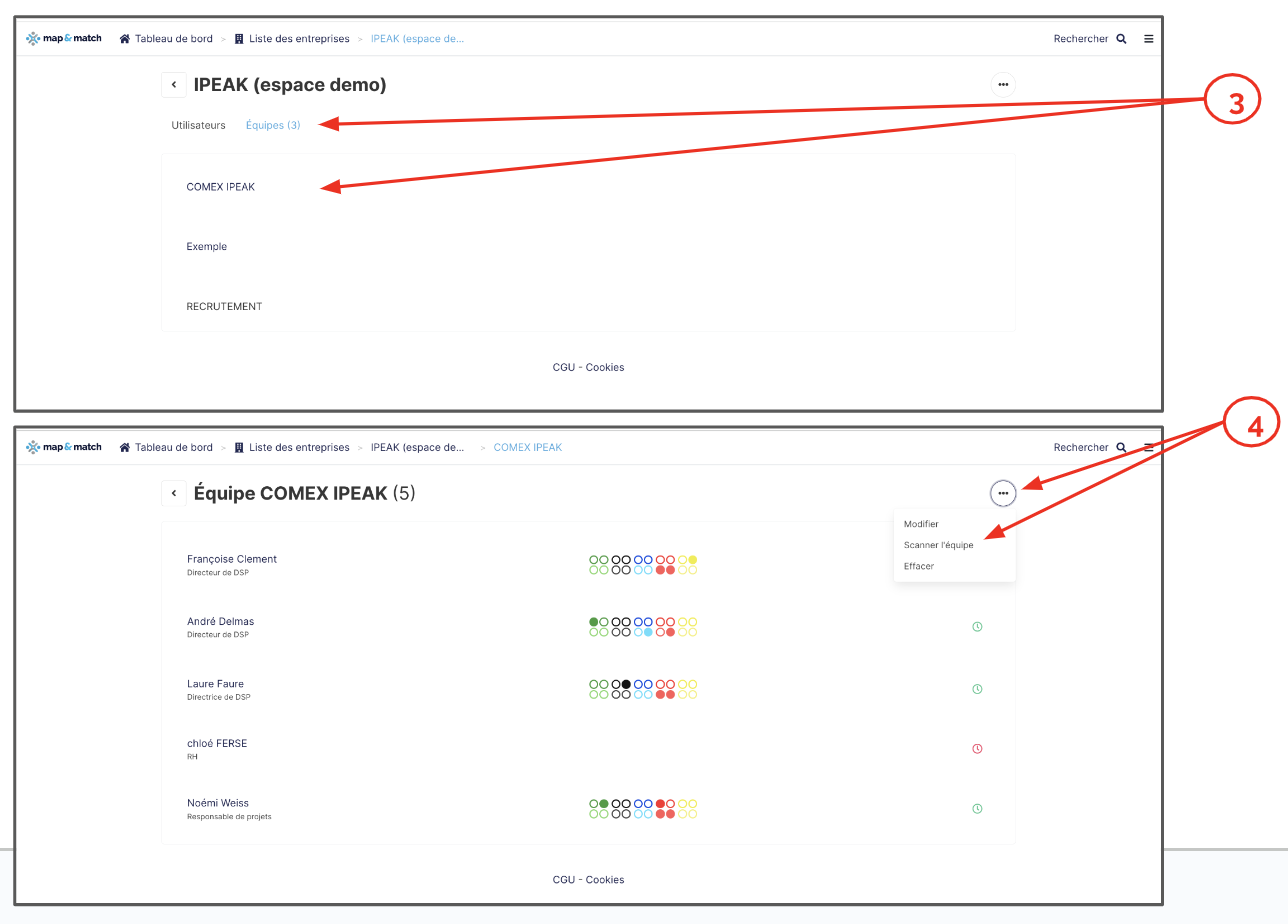 Comment créer automatiquement une map collective et une people review ...